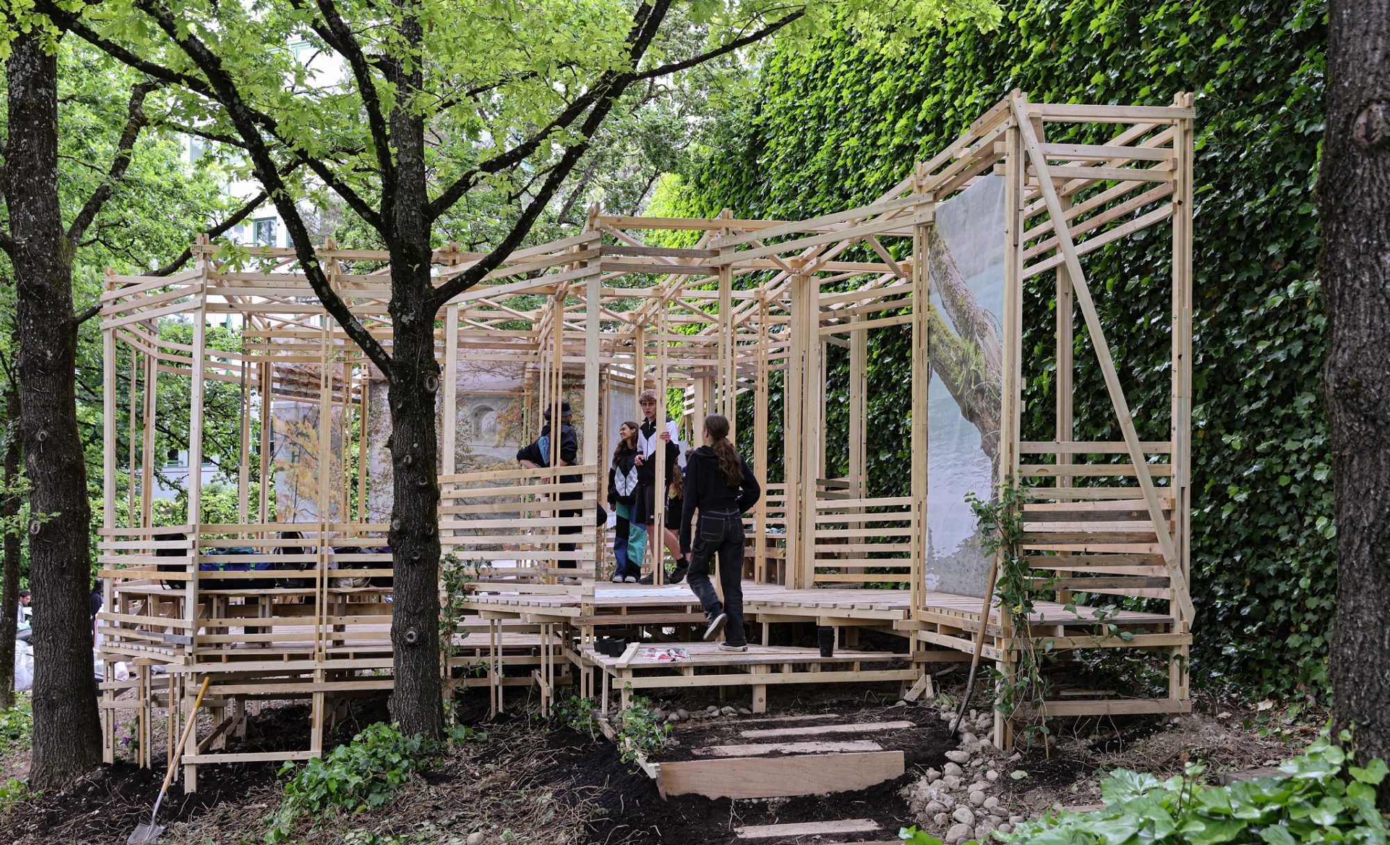 2401 - Des structures en bois à Genève pour le labo ALICE